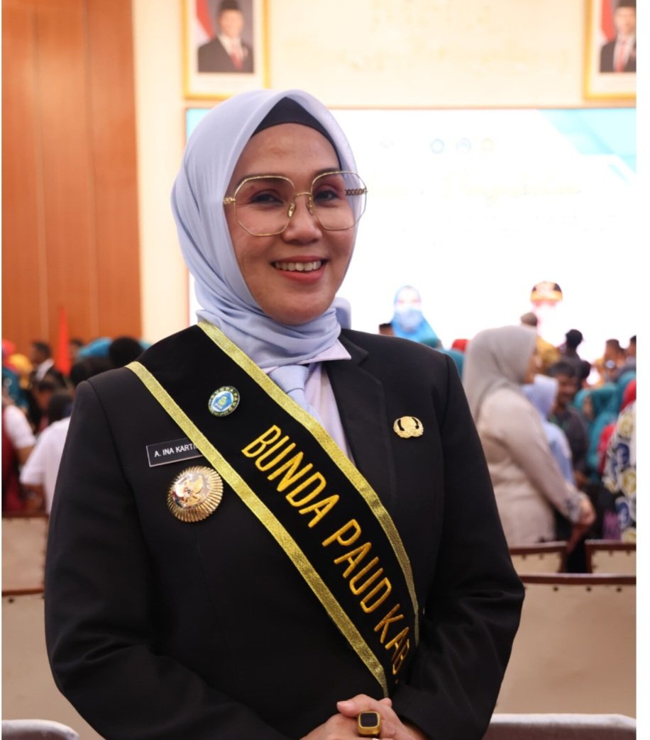 Selamat! Bupati Barru Dilantik Jadi Bunda PAUD dan Bunda Literasi - Menitnews.com