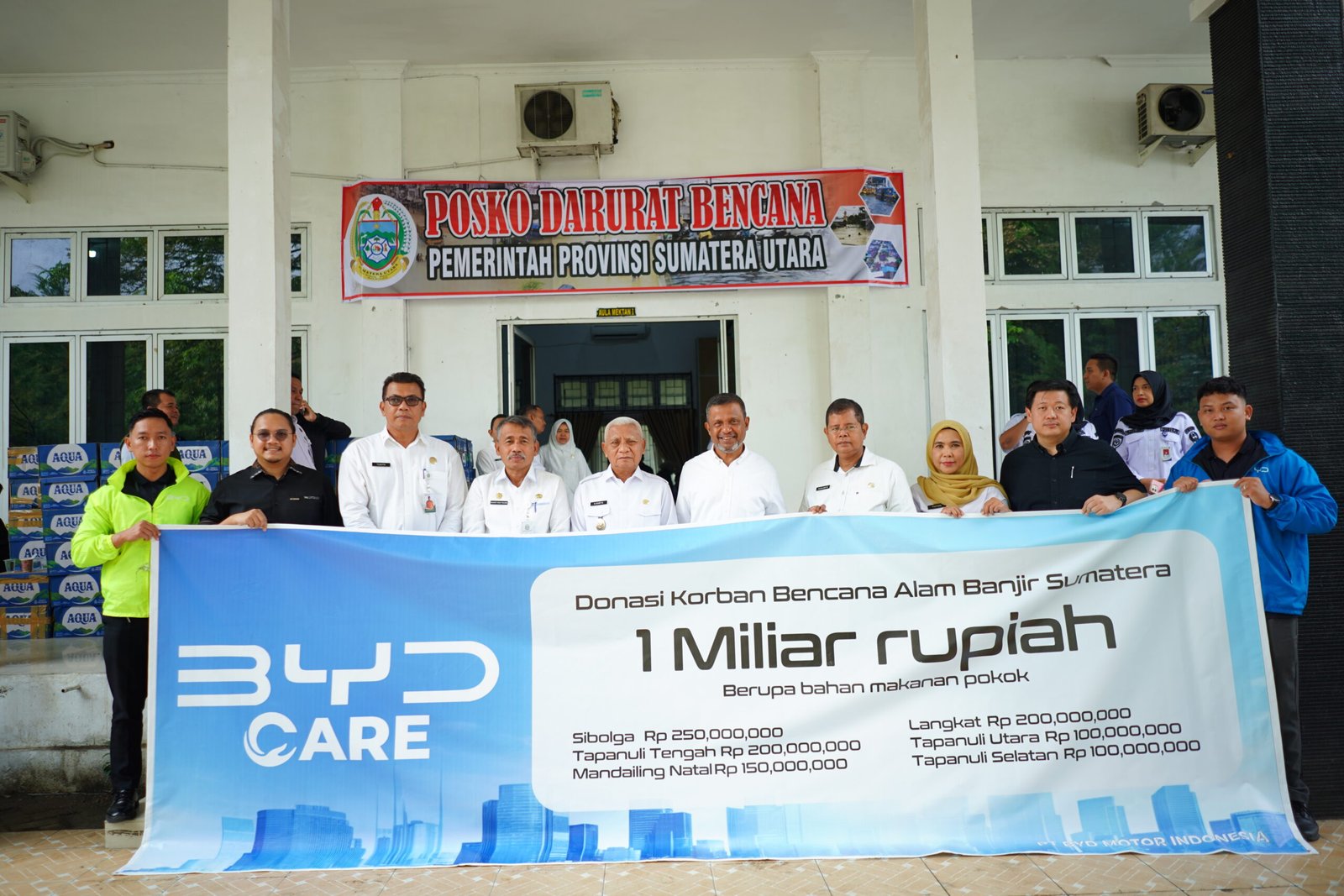 BYD Peduli dan Bergerak Cepat untuk Sumatera (Medan, Padang dan Aceh ...
